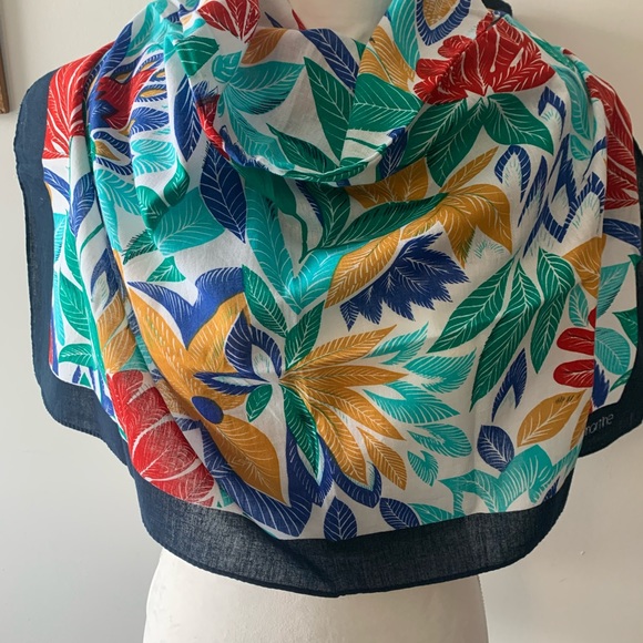 Dominique Mortine | Accessories | Vintage Dominique Mortine Paris Scarf ...